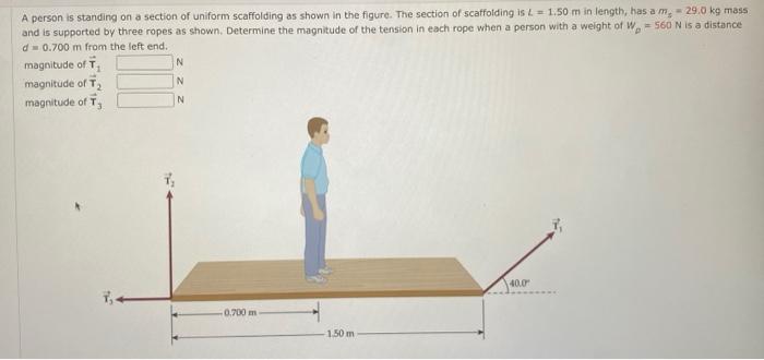 A person is standing on a section of uniform | Chegg.com