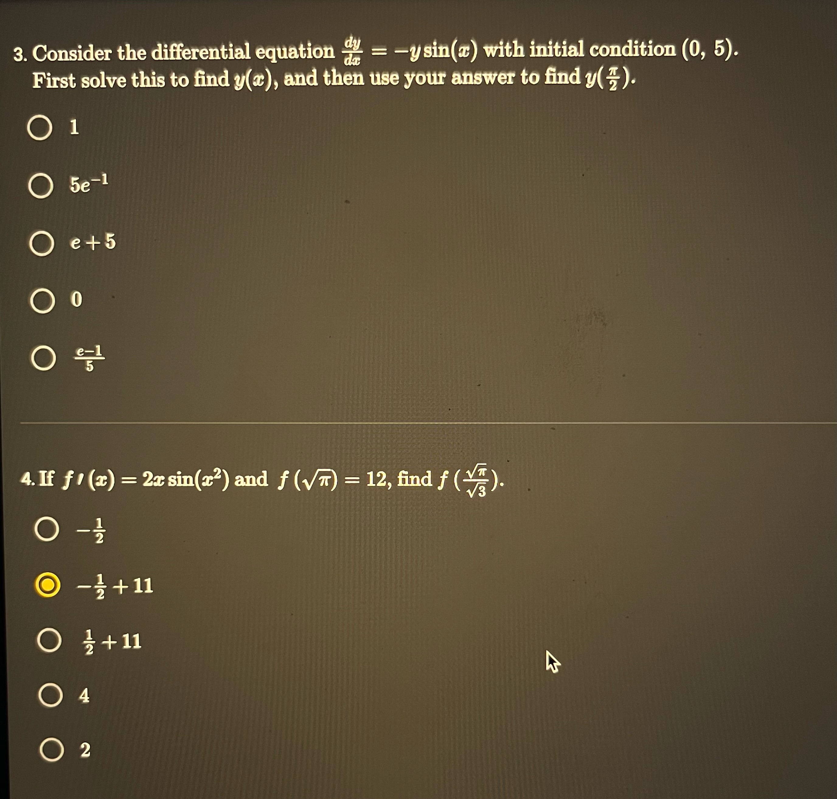 Solved If a certain population of squirrels can be modeled | Chegg.com
