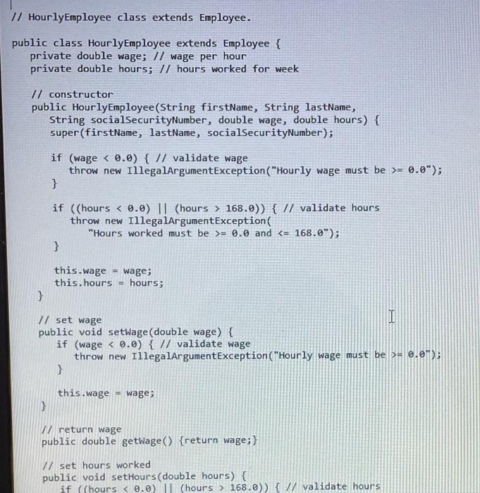 Solved HomeLab-8: Payroil System Modification: Download the | Chegg.com