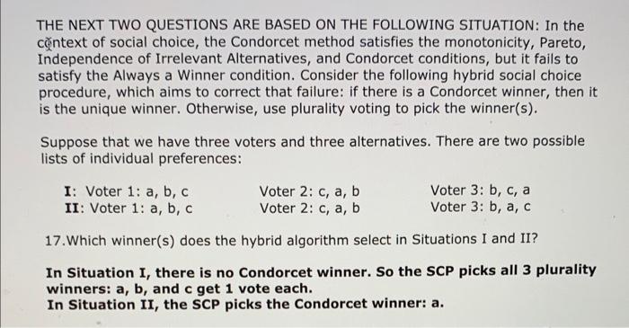 Solved Please explain the answer for question 17. Provide | Chegg.com