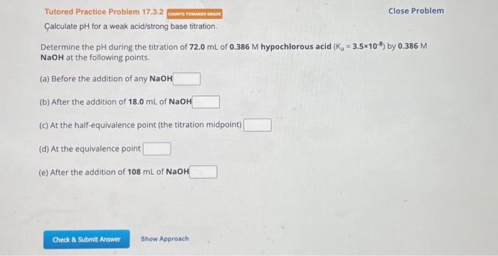 Solved Tutored Practice Problem 17.3.2 Close Problem | Chegg.com