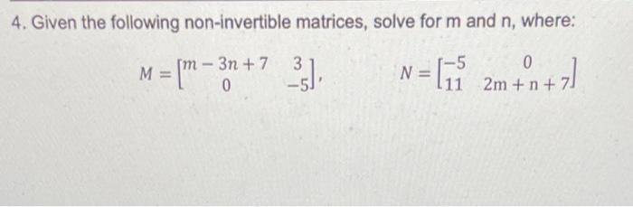 Solved 3. a) Find det(5A) if A is a 3×3 matrix and | Chegg.com