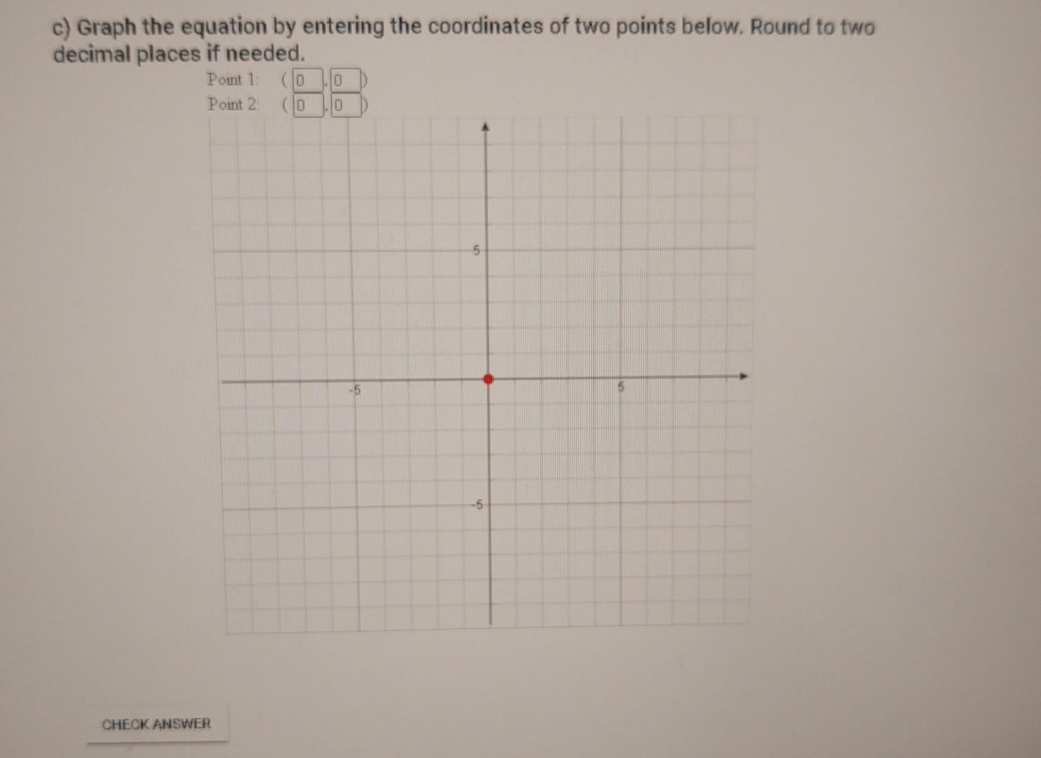 Solved Find the intercepts, then graph the equation using | Chegg.com