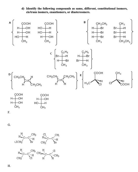 Solved The chiral centers at C2 and C3 give rise to multiple | Chegg.com