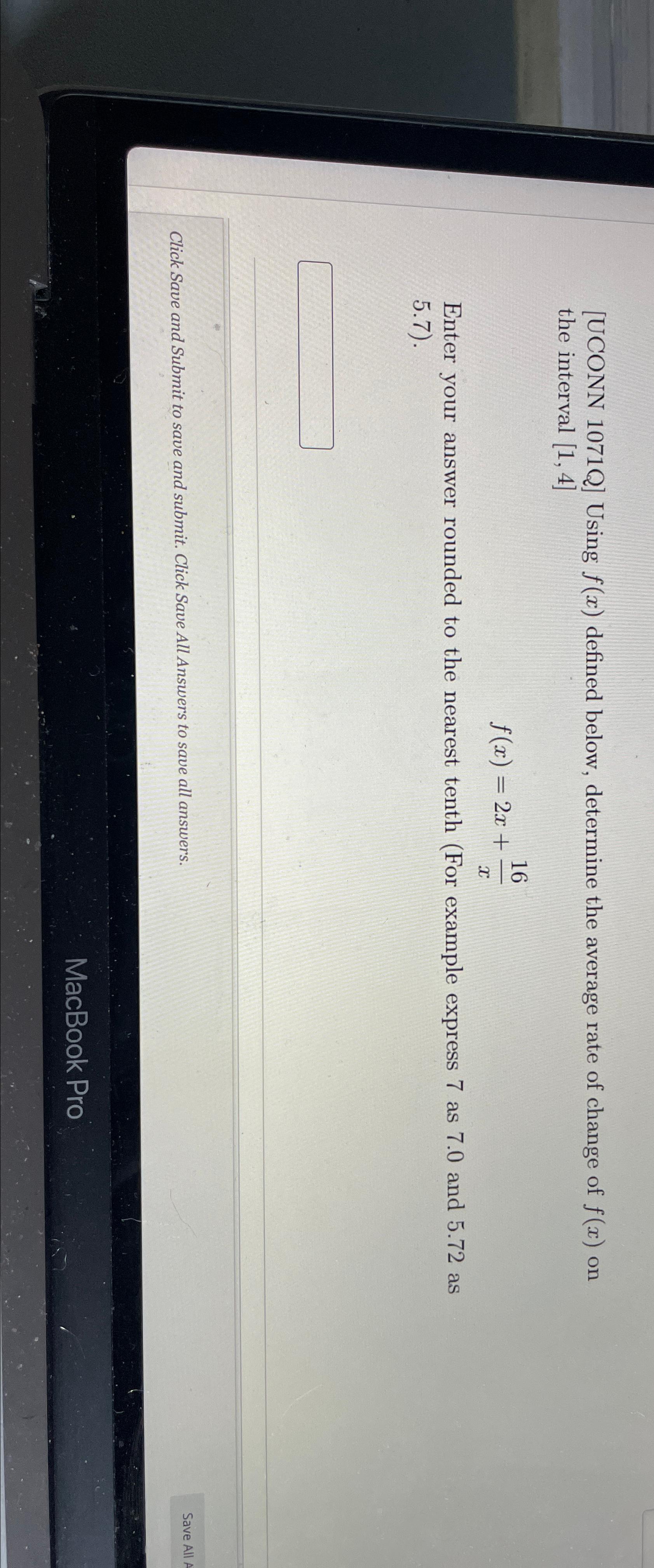 Solved [UCONN 1071Q] ﻿Using f(x) ﻿defined below, determine | Chegg.com