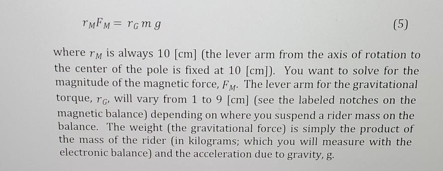 Calculate r, r[m], r^-2, Fm, and M1M2 given the data | Chegg.com