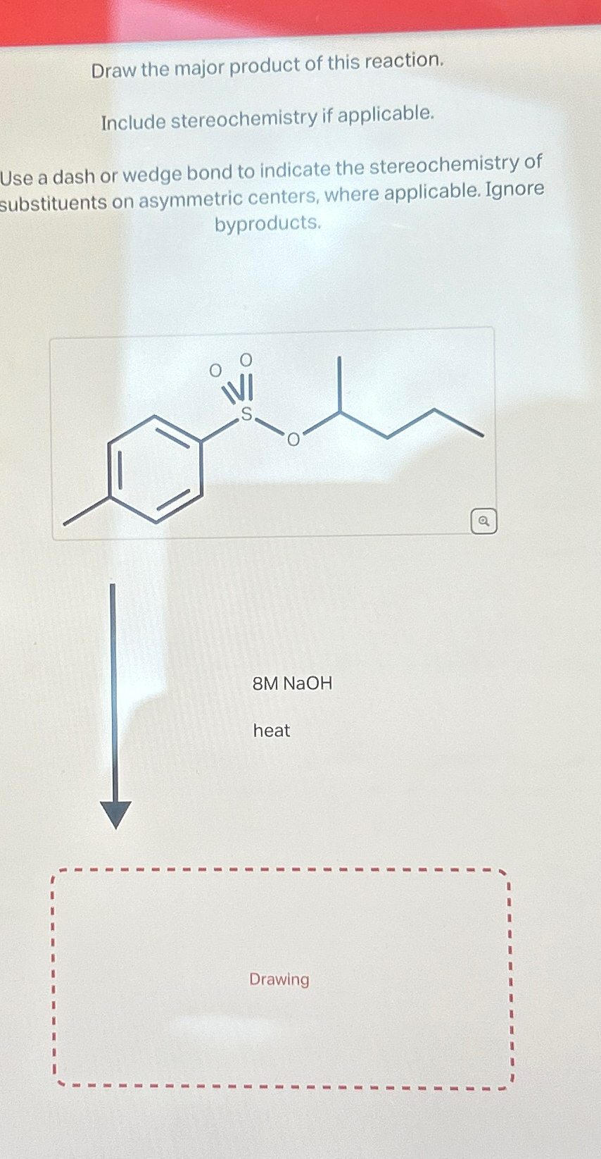 Solved Draw the major product of this reaction.Include | Chegg.com