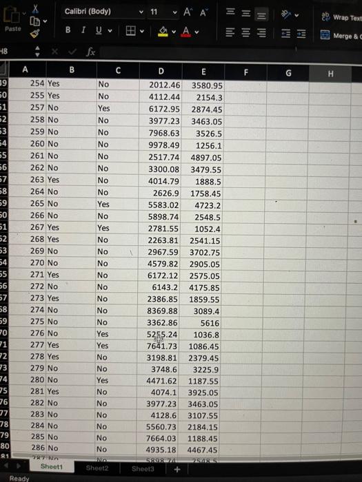 Solved Using the Food and Travel Spending.xisx date, what is | Chegg.com