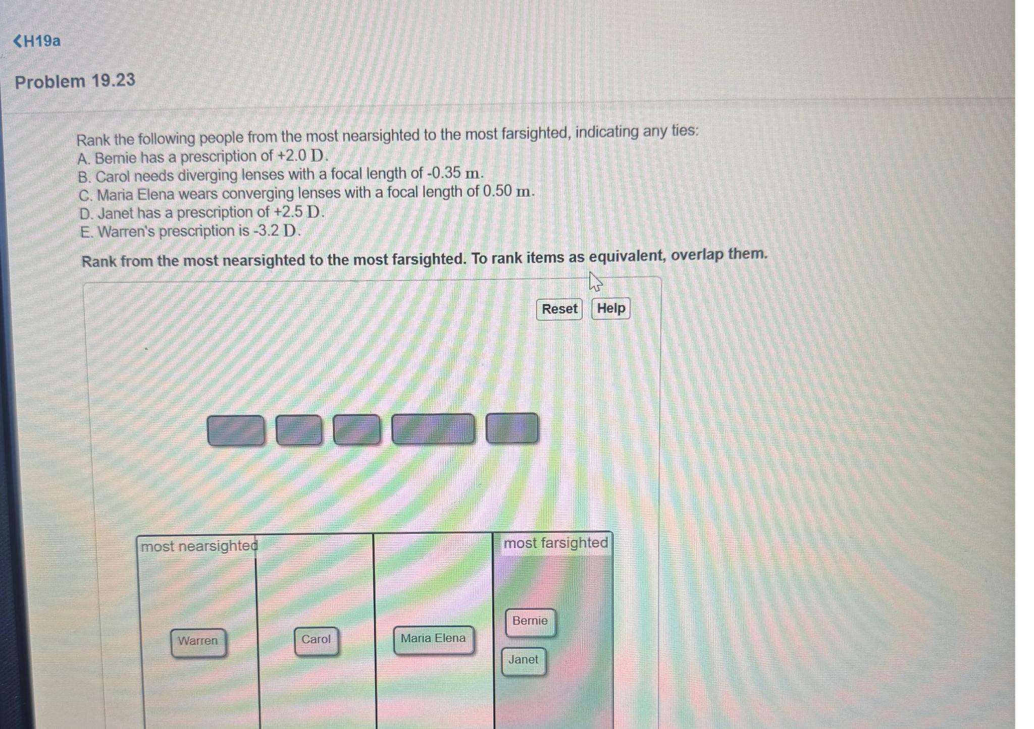 Solved -0.35m0.50m+2.5D-3.2D+2.0D.B. ﻿Carol needs diverging | Chegg.com
