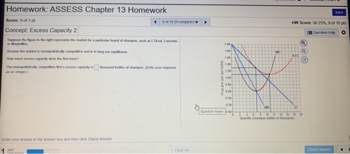 Solved Homework Assess Chapter 13 Homework Save Score 0 Of