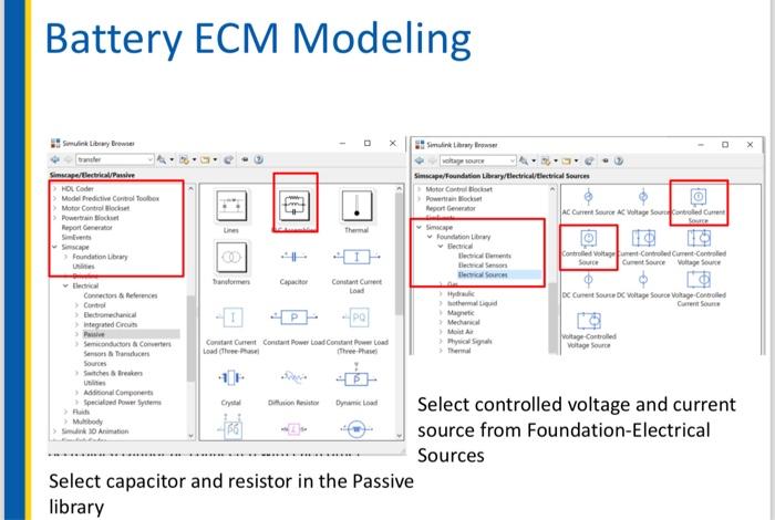 Solved Battery Ecm Modeling Assign Numbers To The Resistors