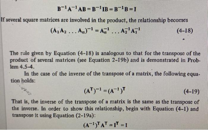 Solved 4.5-4. Using the matrices A1,A2, and A3 from Problem | Chegg.com