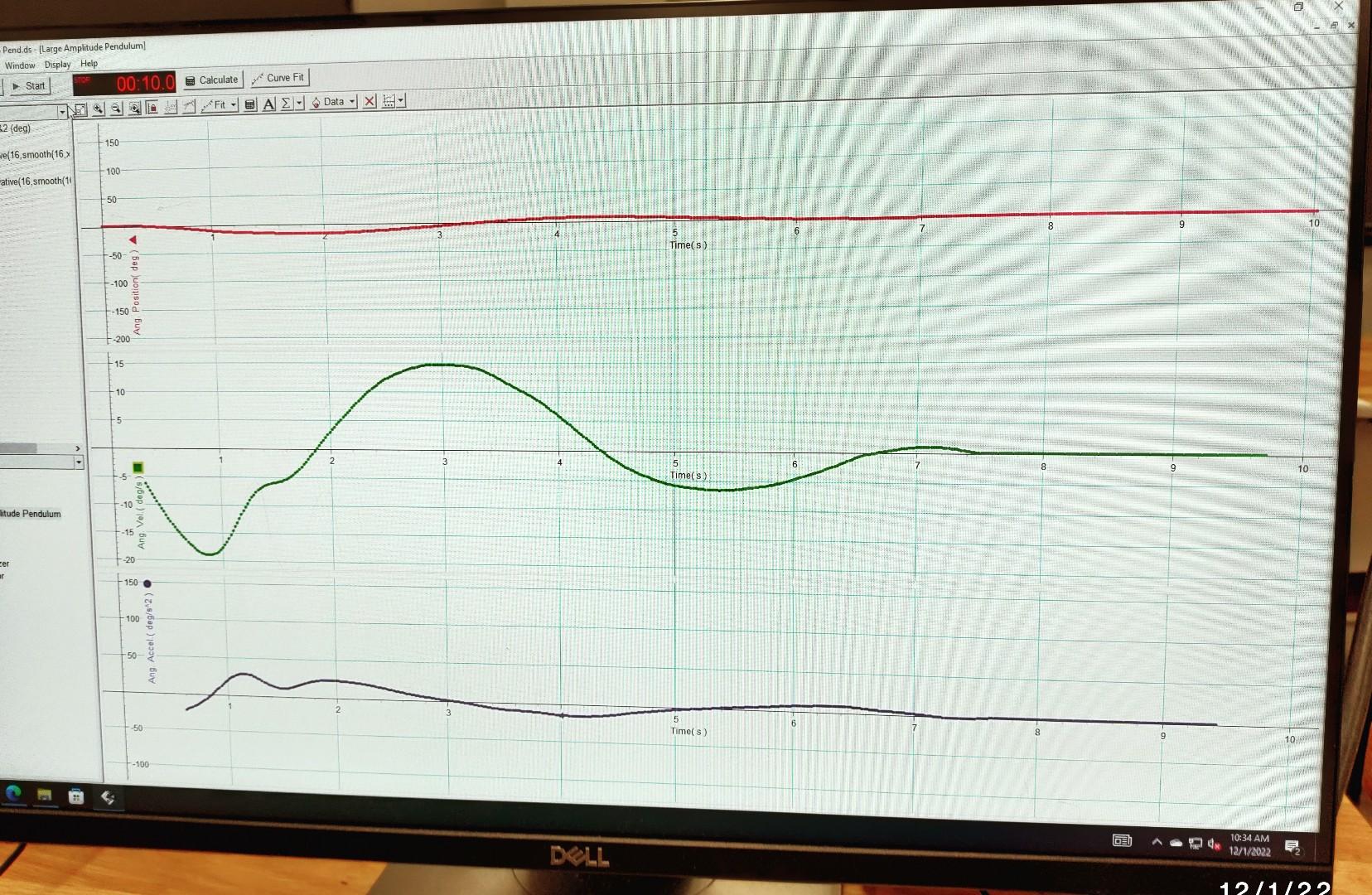 Solved 12B-Lab Report: Period of a Large Amplitude Pendulum | Chegg.com