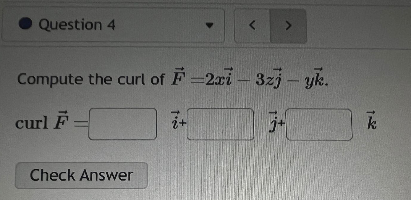 Solved Question 4Compute the curl of | Chegg.com