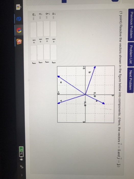 Solved Previous Problem Problem List Next Problem (1 point) | Chegg.com
