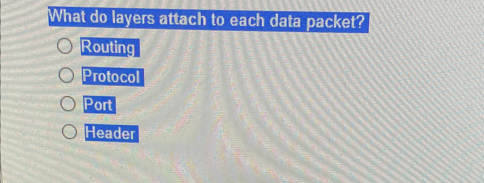 Solved What do layers attach to each data | Chegg.com