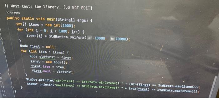 Solved Problem 3. (Min Max) Implement a library called mink | Chegg.com
