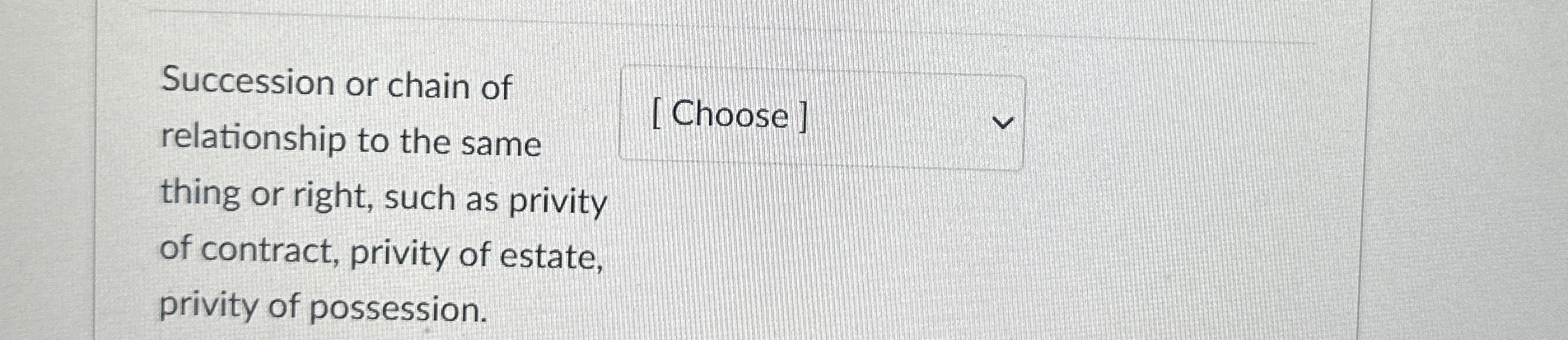 Solved Succession or chain of relationship to the | Chegg.com