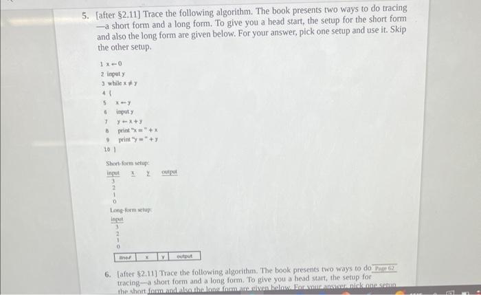 Solved 2. [after §2.6] Some programming languages permit | Chegg.com