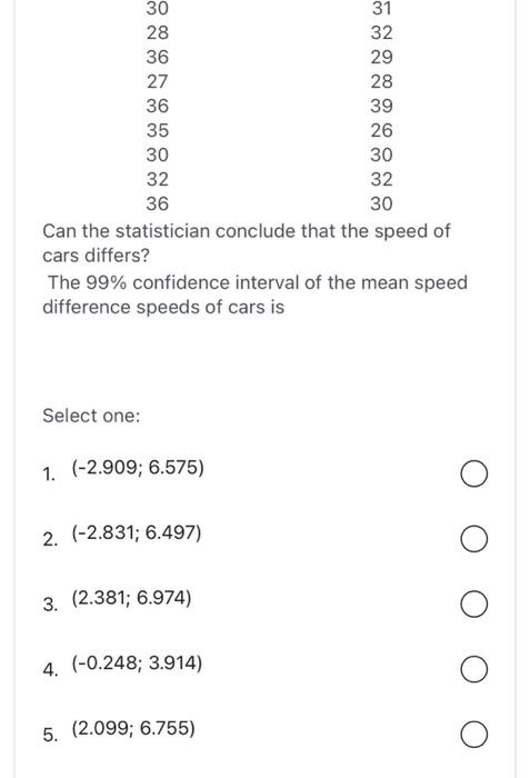 Solved A statistician wants to determine the reaction of | Chegg.com