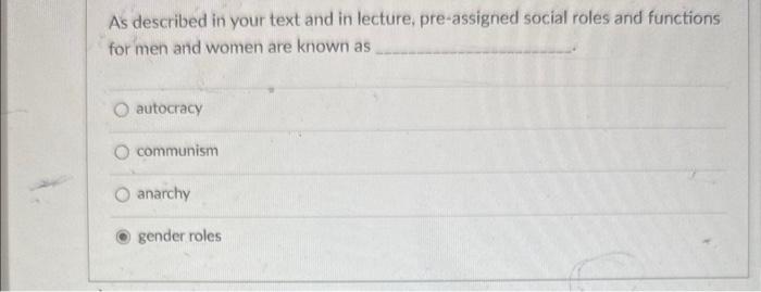 As described in your text and in lecture, | Chegg.com