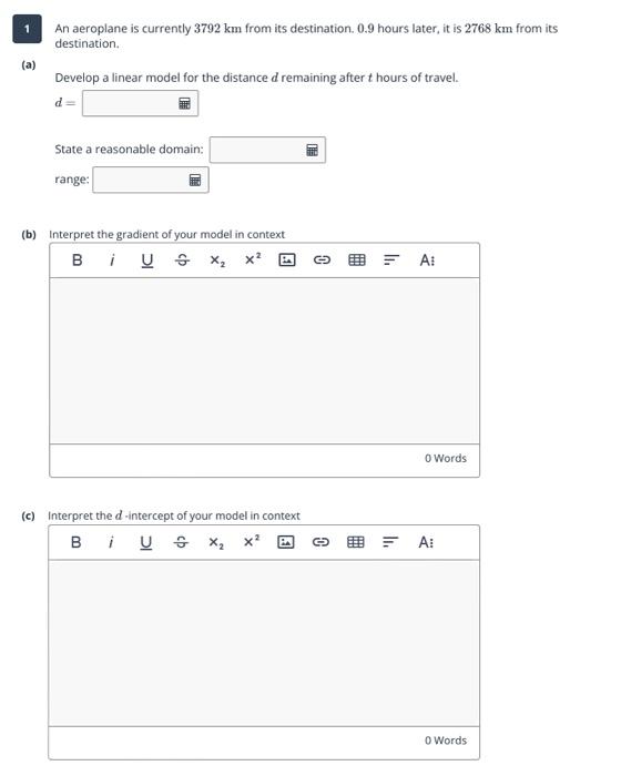 Solved (b) Interpret the gradient of vour model in context | Chegg.com