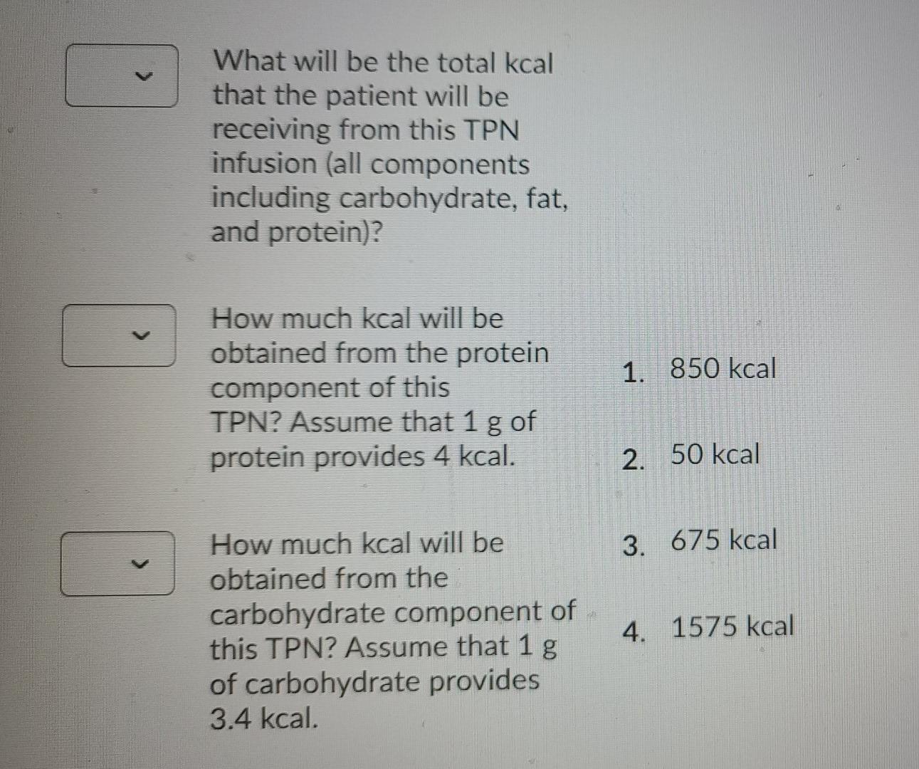 Solved The order is for TPN (total parenteral nutrition) as | Chegg.com