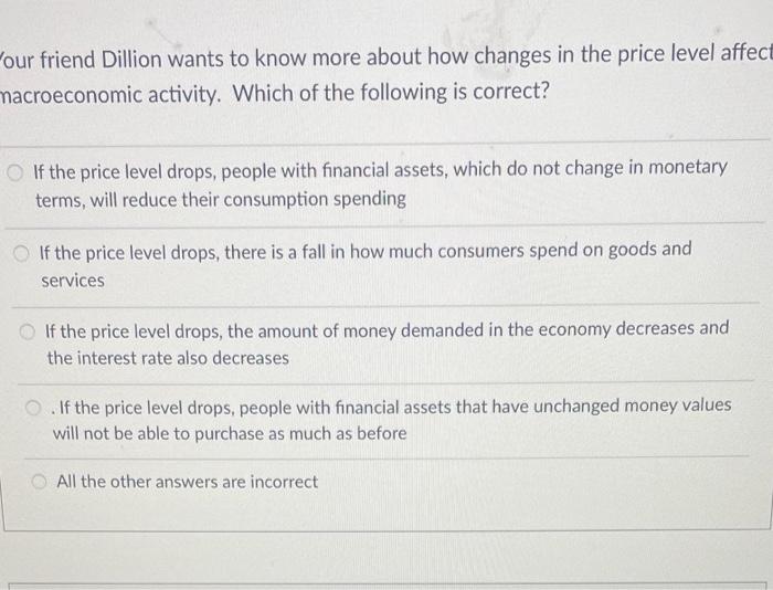 Solved Emma would like to have a better understanding of | Chegg.com