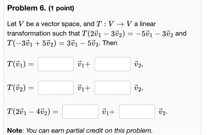 Solved Let V be a vector space, and T:V→V a linear | Chegg.com