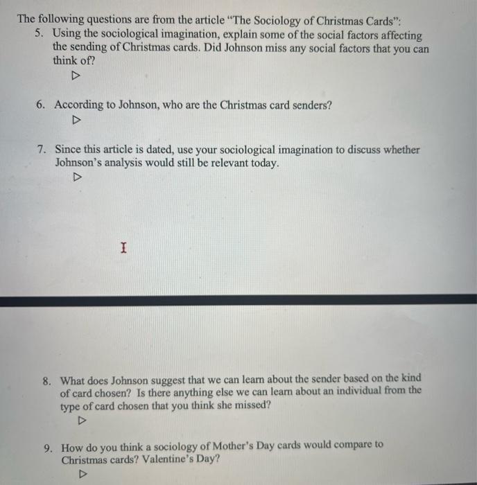 he following questions are from the article "The | Chegg.com