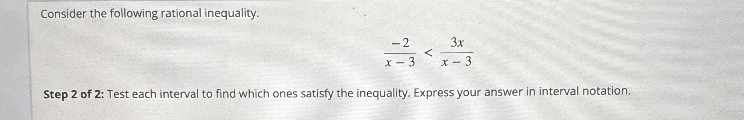 Solved Consider the following rational | Chegg.com