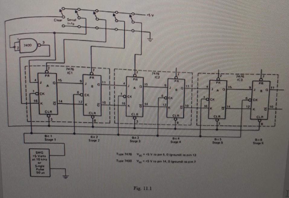 SHIFT REGISTER USING JK FLIP-FLOPS Objective(s): In | Chegg.com