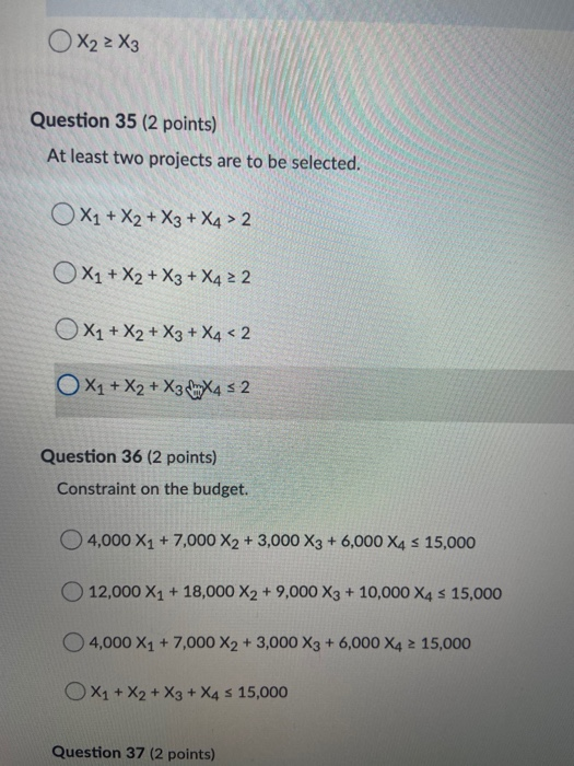 Solved Part 4: Integer Linear Optimization Model The Sunrise | Chegg.com
