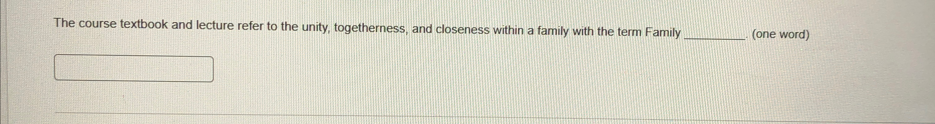 Solved The course textbook and lecture refer to the unity, | Chegg.com
