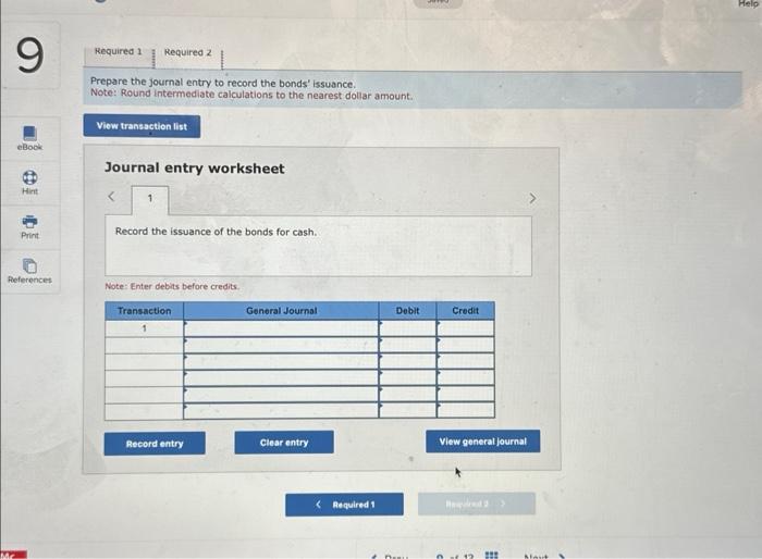 Exercise 10-18A (Algo) Computing bond interest and | Chegg.com