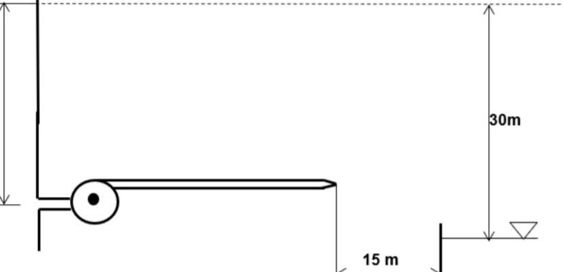 Solved In the figure shown, the horizontal duct has a | Chegg.com