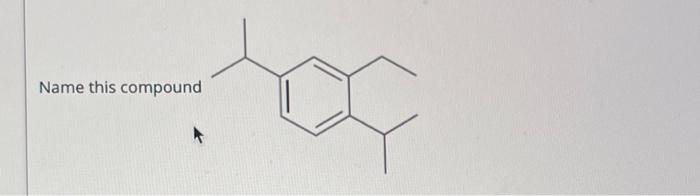 Solved Name this compound | Chegg.com