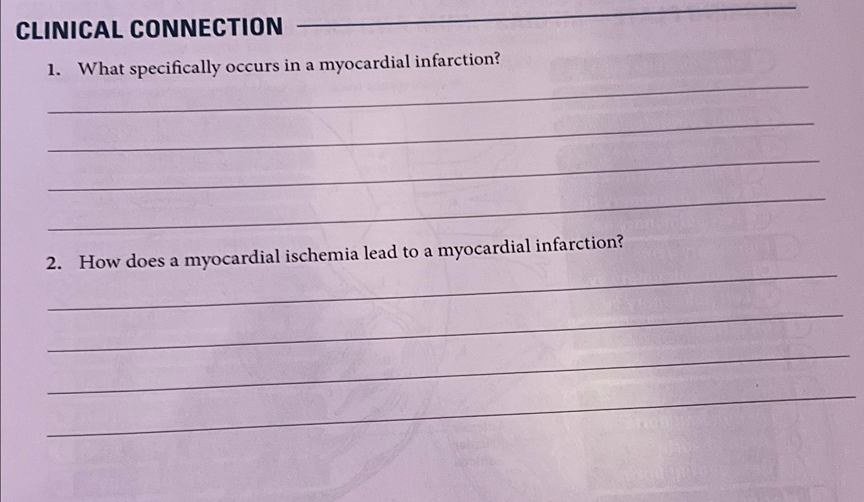 Solved CLINICAL CONNECTIONWhat specifically occurs in a | Chegg.com