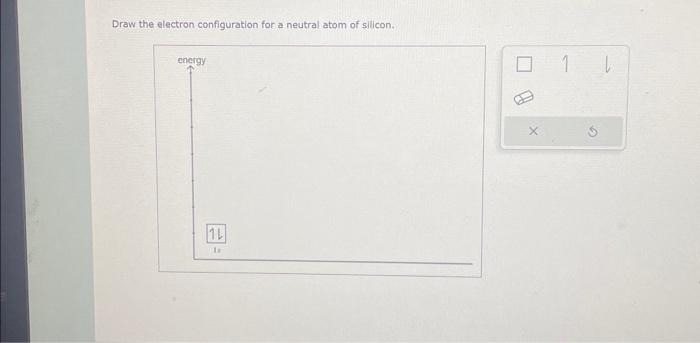 Solved Draw the electron configuration for a neutral atom of | Chegg.com