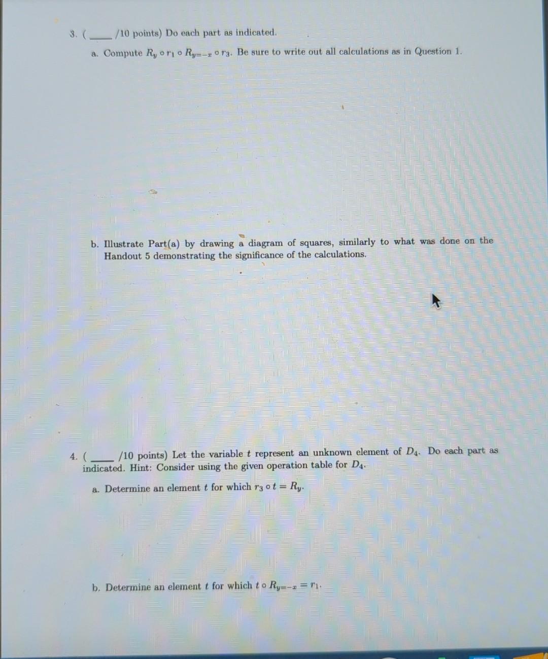 Solved For your convenience and reference, the elements and | Chegg.com