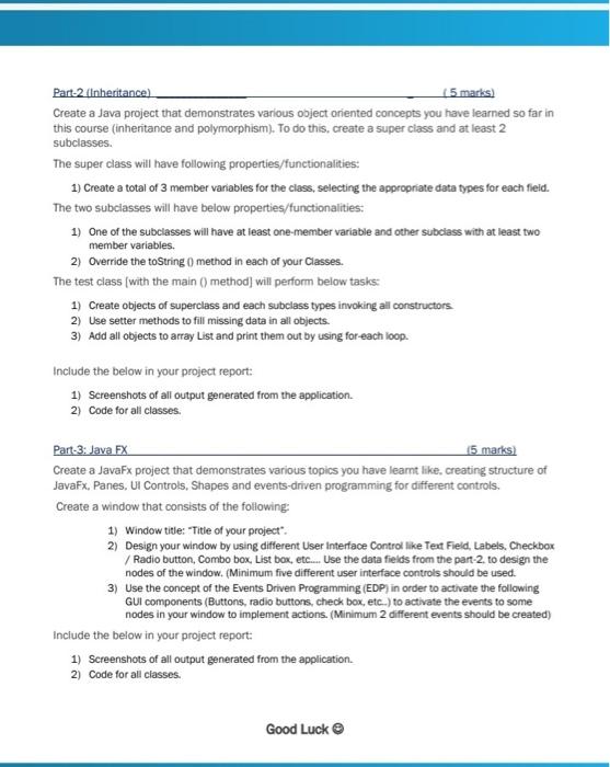 Solved ITDR 2104 PROJECT General Instructions: 1) This | Chegg.com