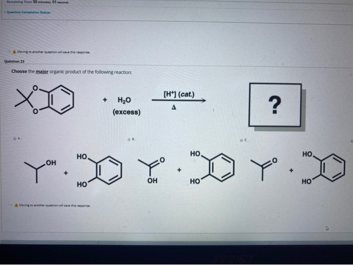 Solved What are the products of the following reaction? H307 | Chegg.com