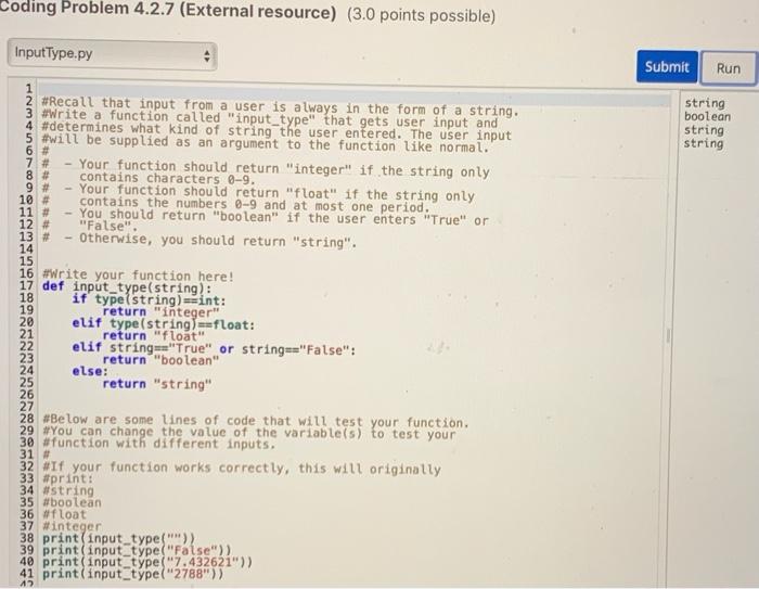 Solved Coding Problem 3.2.10 (Advanced) (External resource) | Chegg.com