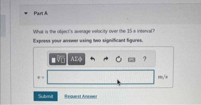 Solved An object initially at rest experiences an | Chegg.com