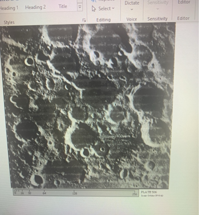 Crater Counting Exercise о Your assignment is to | Chegg.com