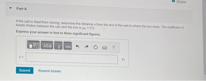 Solved The 10−1lb box A is released from rest and slides | Chegg.com