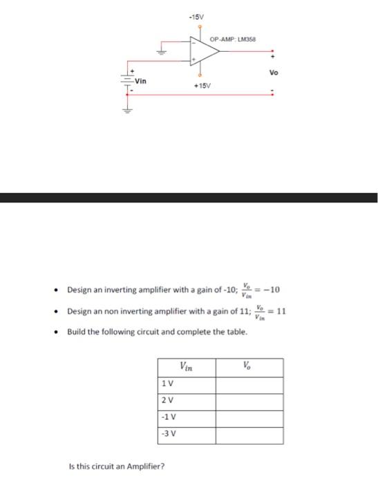 Solved Just comolete the table with the given circuit and | Chegg.com