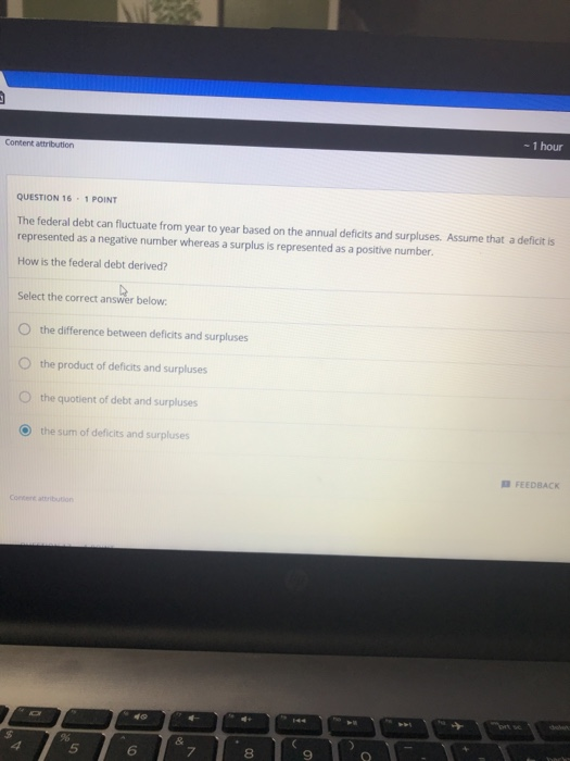 Solved - 1 hour Content attribution QUESTION 16 1 POINT The | Chegg.com Solved - 1 hour Content attribution QUESTION 16 1 POINT The | Chegg.com