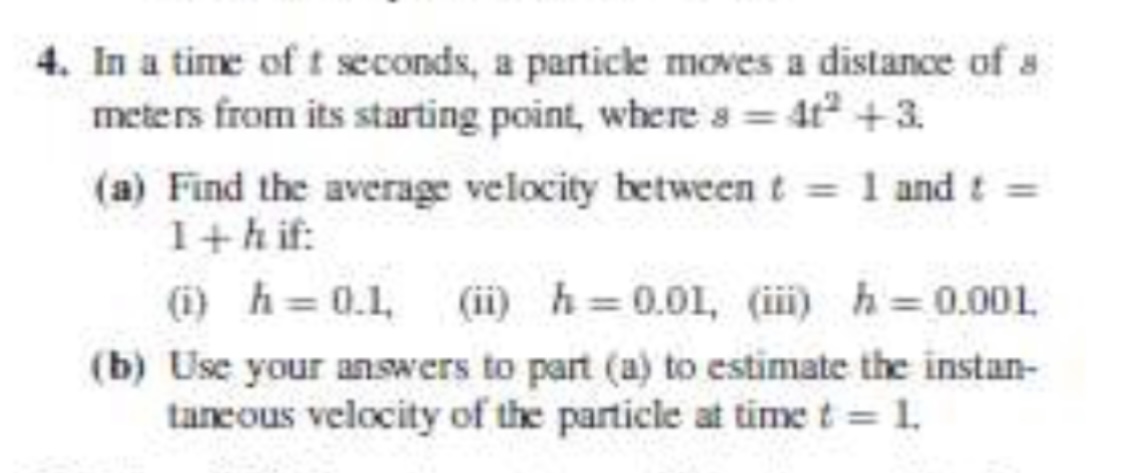 Solved In a time of t ﻿seconds, a particle moves a distance | Chegg.com