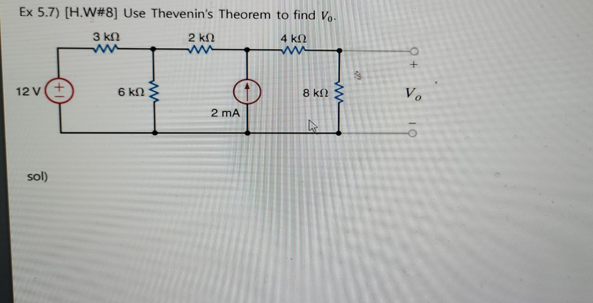 Solved E3.9) (H.W#1] Find V, by using the loop analysis and | Chegg.com
